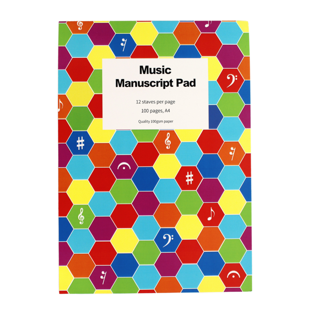 A4 Music Manuscript Pad – thelittlemusicstop